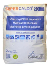 Witte kalk / Supercalco 25kg - Winnepenninckx